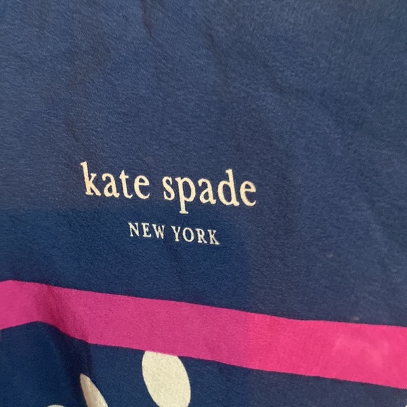kate spade | Accessories | Kate Spade Silk Scarf | Poshmark